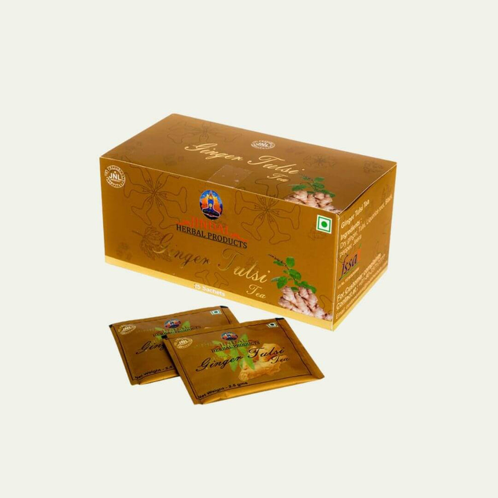 Buy Ginger Tulsi Tea Online - Buy 2 Get 1 Free – Jindal Naturecare Limited